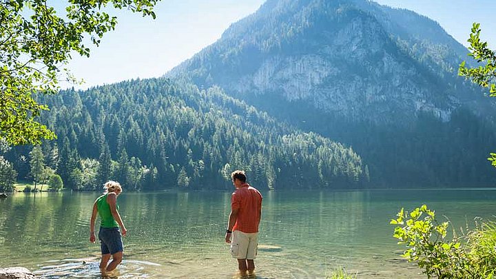 Gleinkersee mitten in den Kalkalpen