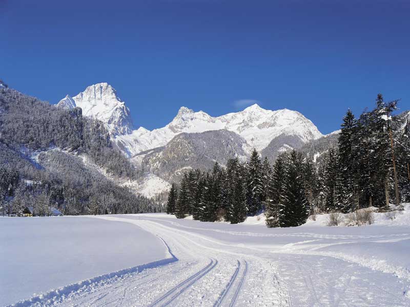 Winterwanderung zur Polsterlucke in Hinterstoder