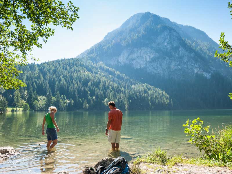 Gleinkersee mitten in den Kalkalpen