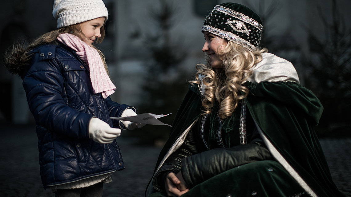 Christkindl Postamt in Steyr in Oberösterreich