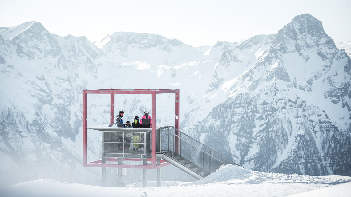 Skigebiet Hinterstoder in der Region Pyhrn-Priel